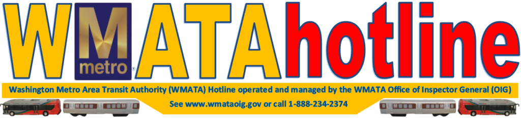 Contact us – WMATA Office of Inspector General